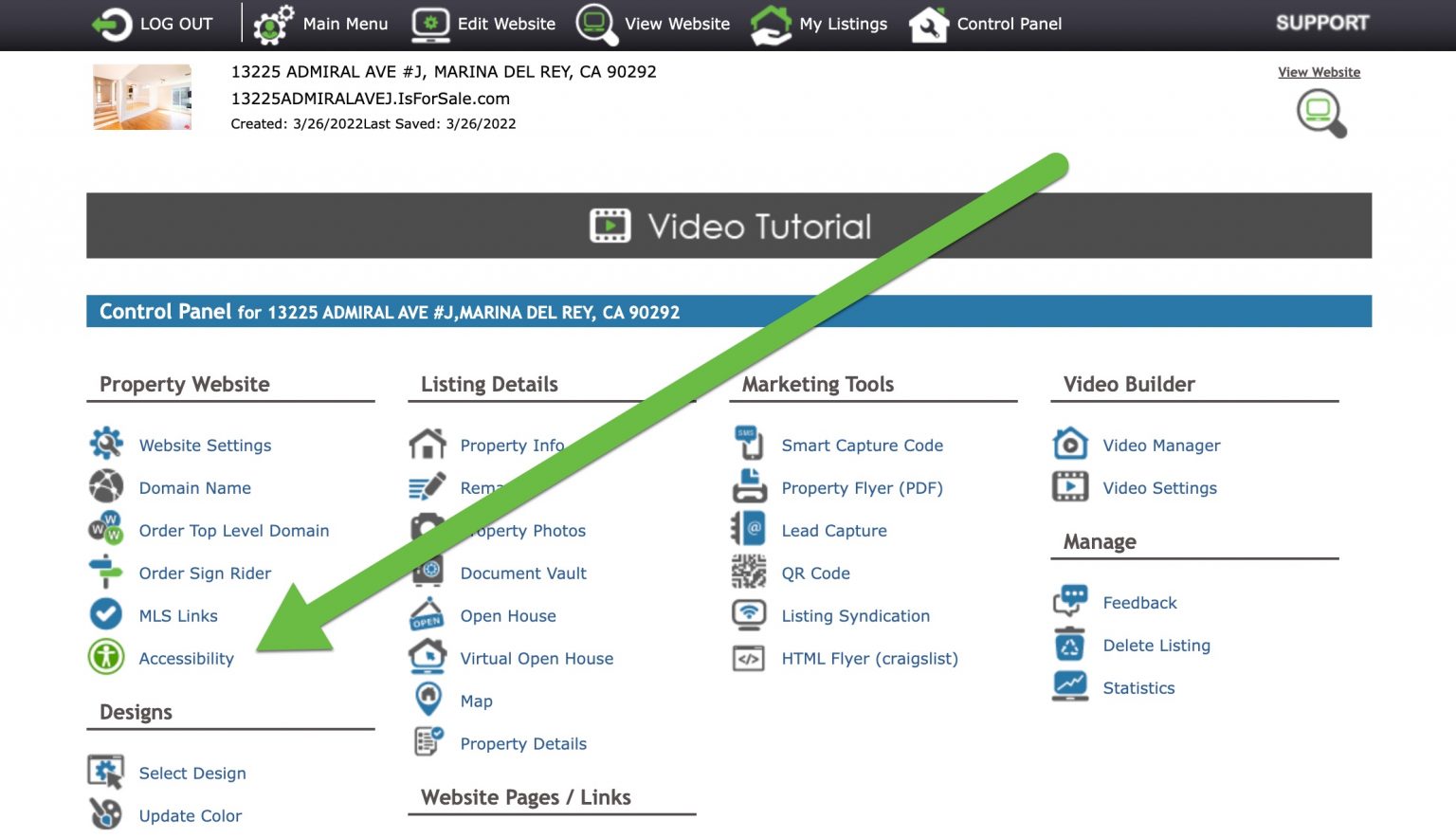 Website Accessibility Tools - ListingsUnlimited